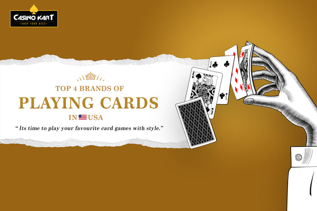 The Ultimate List of Top 4 Playing Card Brands in US - Casinokart USA