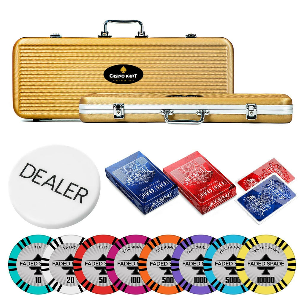 Buy Faded Spade Poker Chipset TS Clay Online in US at Best Price ...