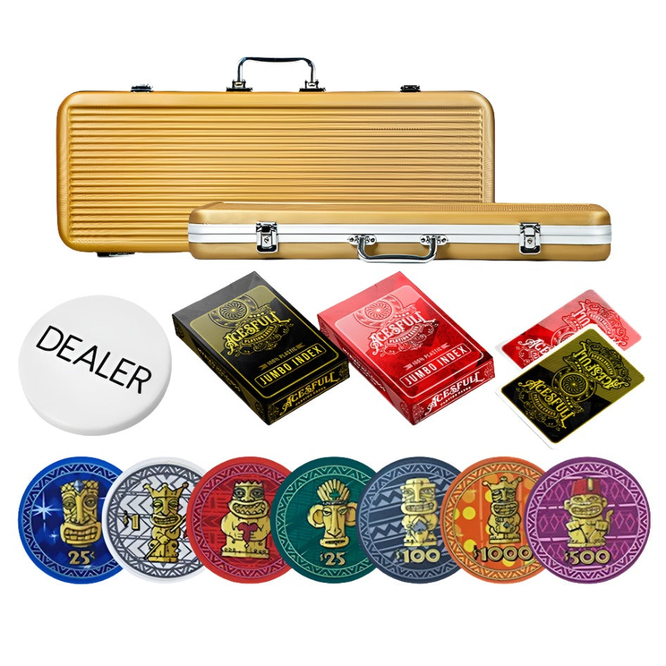 Buy Tiki Kings Poker Chipset Ceramic Online in US at Best Price ...